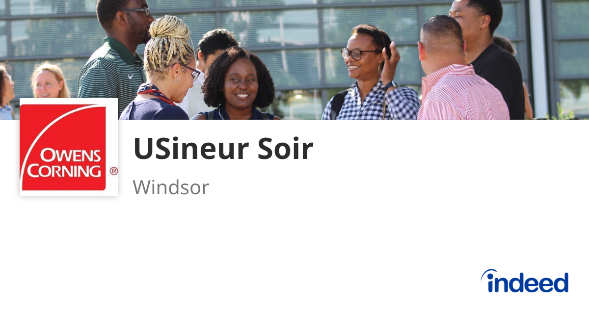USineur Soir - Windsor, QC J1S 2T2 - Indeed.com