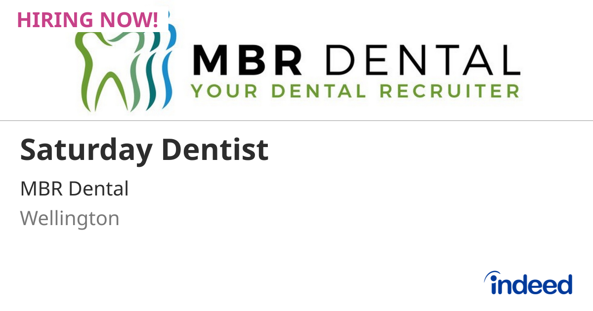 Saturday Dentist - Wellington TA21 - Indeed.com