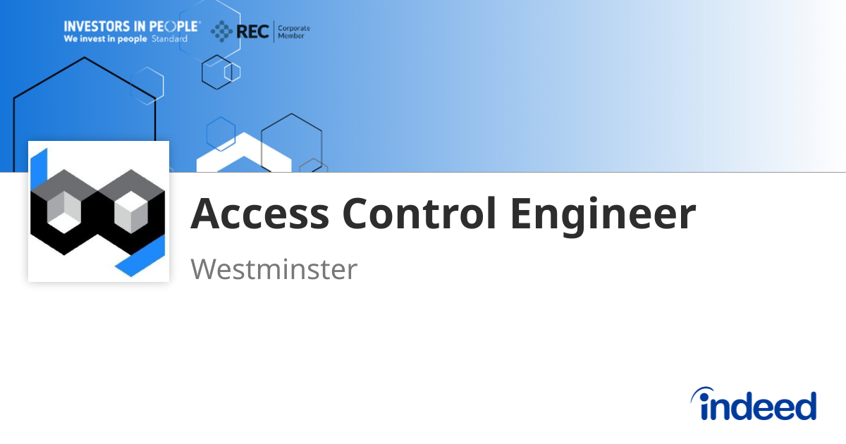 Access Control Engineer - Westminster - Indeed.com