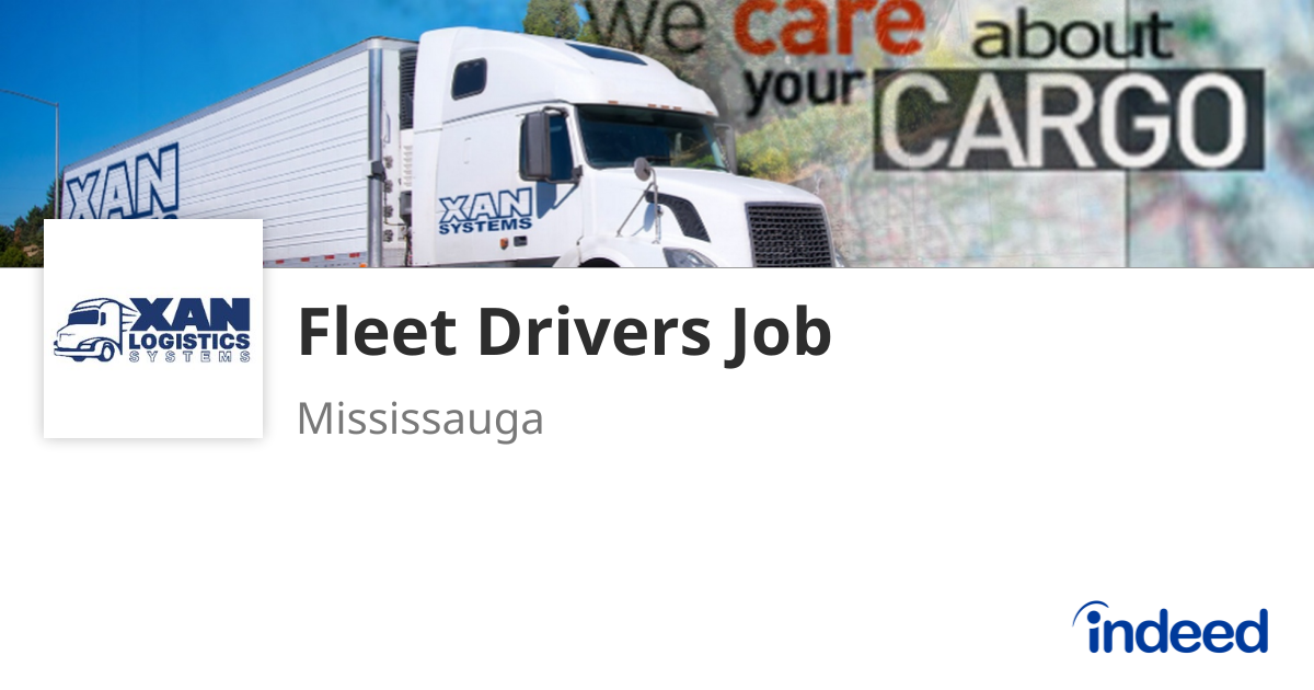 Fleet Drivers Job - Mississauga, ON - Indeed.com