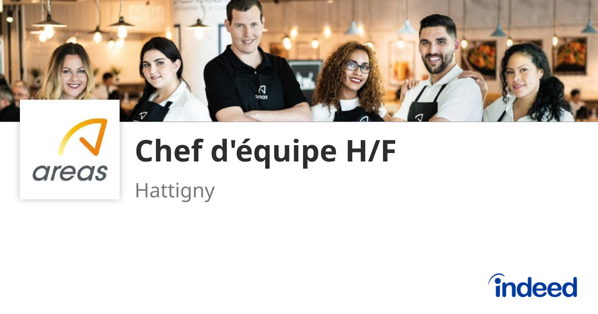 Chef d'équipe H/F - 57790 Hattigny - Indeed.com