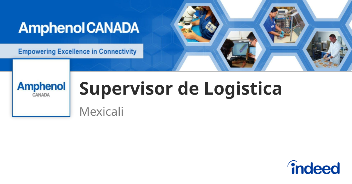 Supervisor de Logistica - Mexicali, B.C. - Indeed.com