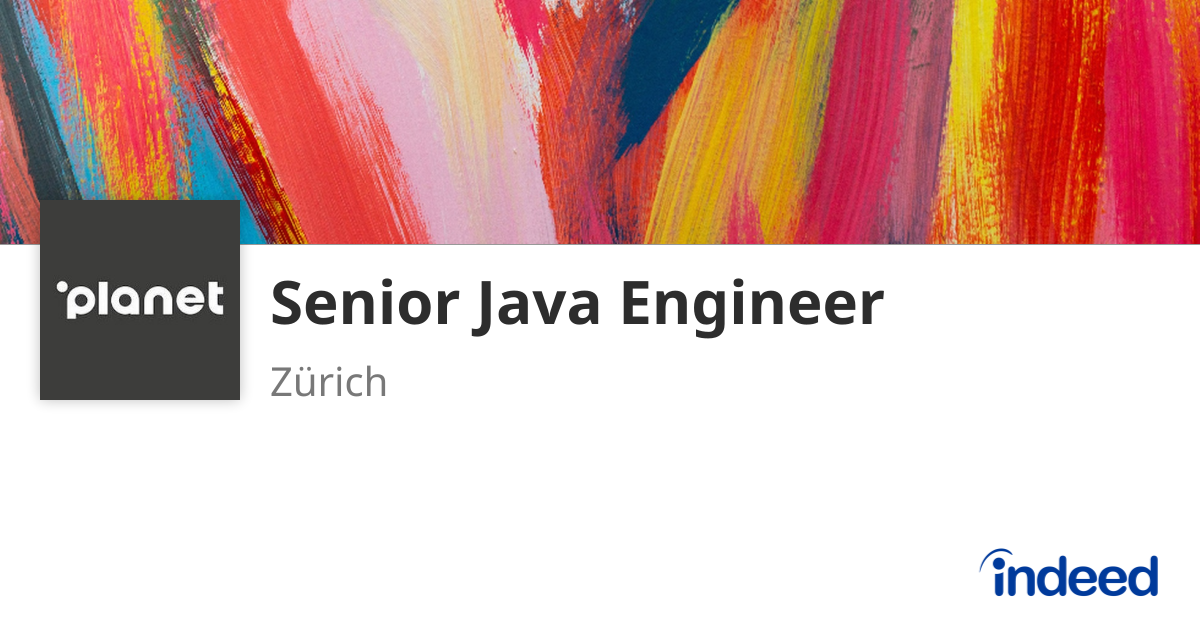 Senior Java Engineer - Zürich, ZH - Indeed.com
