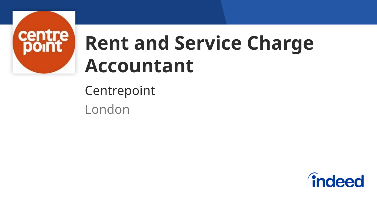 Rent and Service Charge Accountant - London E1 - Indeed.com