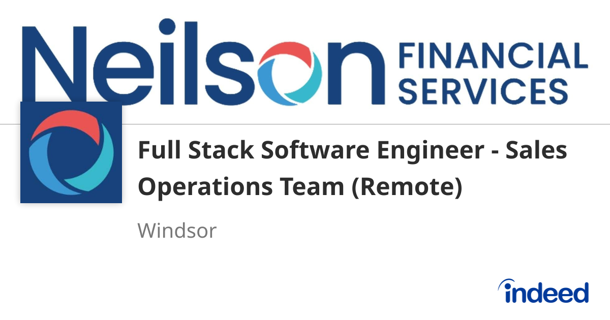Front End Software Engineer - Communications Team (Remote) - Windsor ...