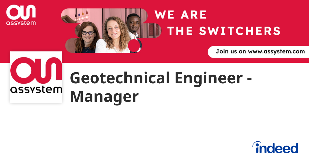 Geotechnical Engineer - Manager - Chennai, Tamil Nadu - Indeed.com