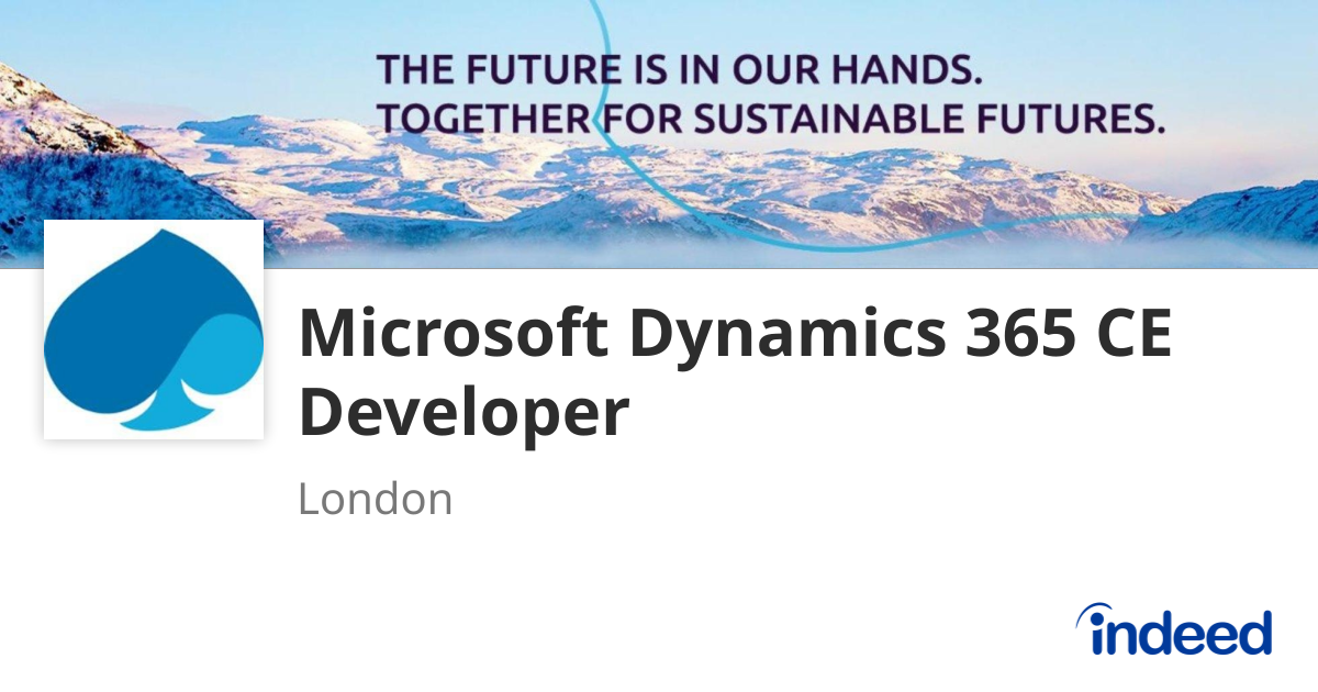 Microsoft Dynamics 365 CE Developer - London - Indeed.com
