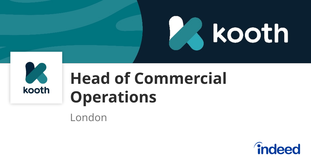 Head of Commercial Operations - London - Indeed.com