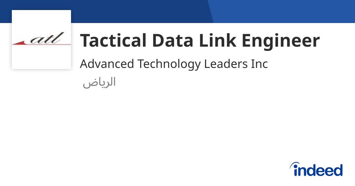 Tactical Data Link Engineer - الرياض - Indeed.com