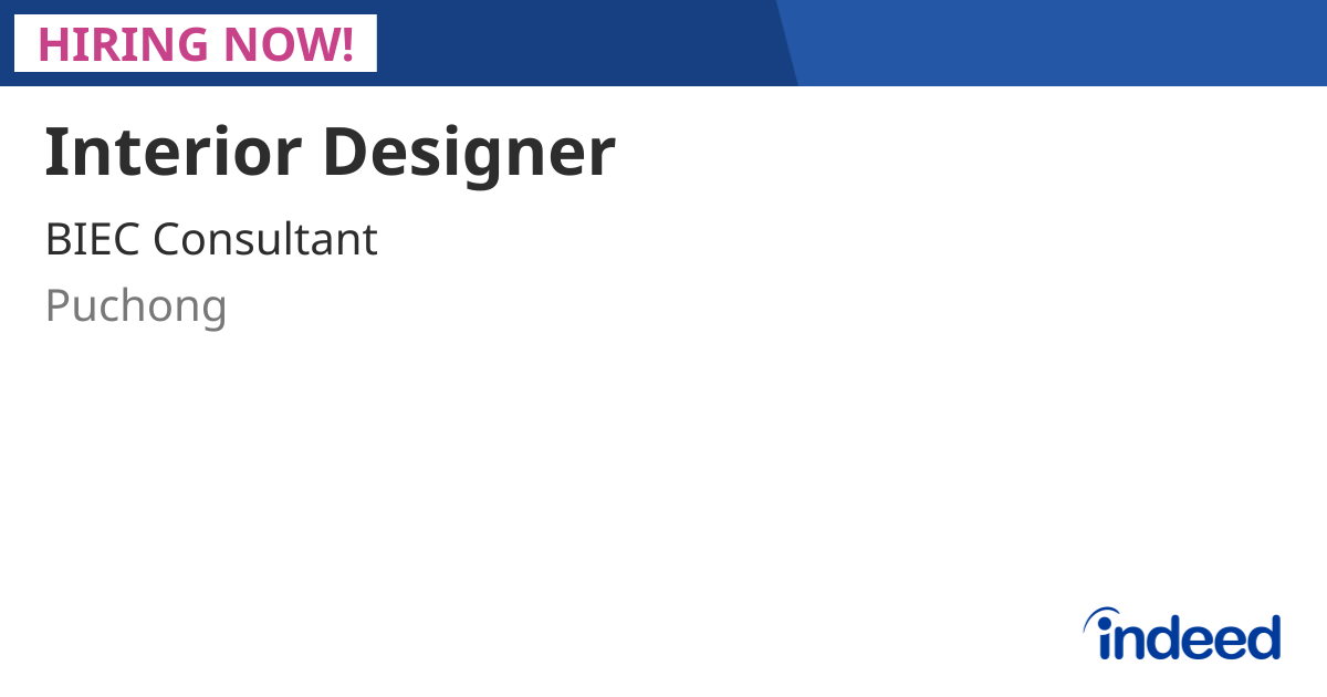 Interior Designer - Puchong - Indeed.com