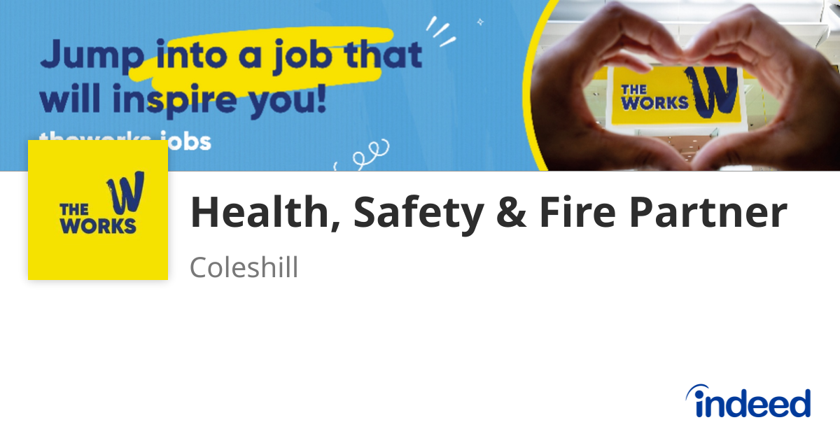Health, Safety & Fire Partner - Coleshill - Indeed.com