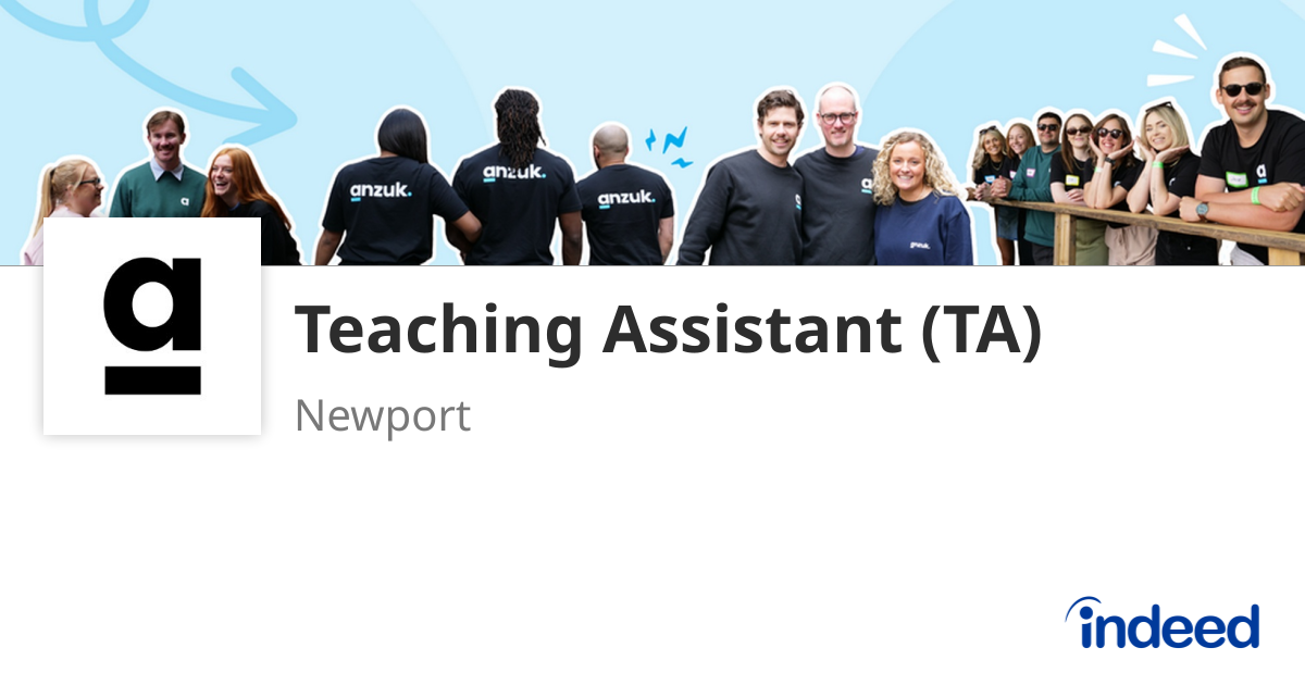Teaching Assistant (TA) - Newport - Indeed.com