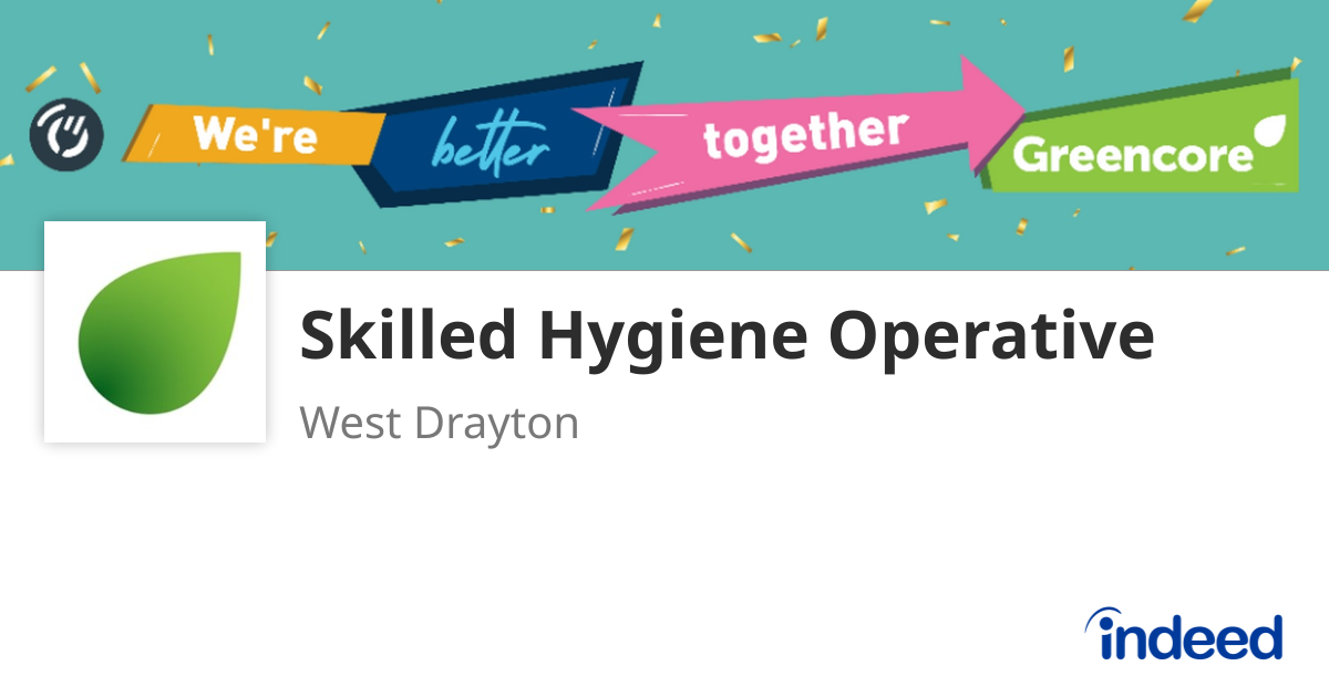Hygiene Operator - Deep Clean - West Drayton UB7 9BL - Indeed.com