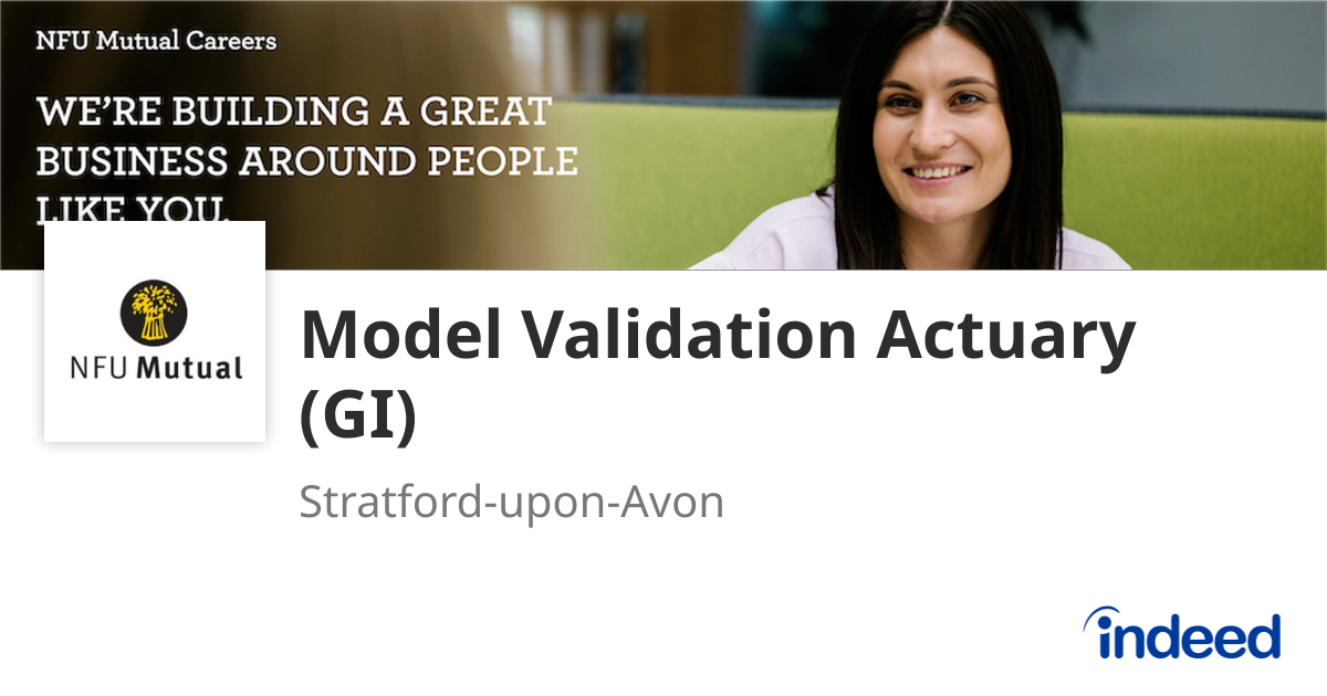 Model Validation Actuary (GI) - Stratford-upon-Avon - Indeed.com
