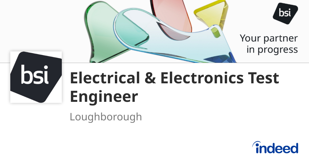Electrical & Electronics Test Engineer - Loughborough - Indeed.com