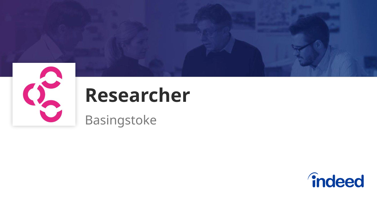 Researcher - Basingstoke - Indeed.com