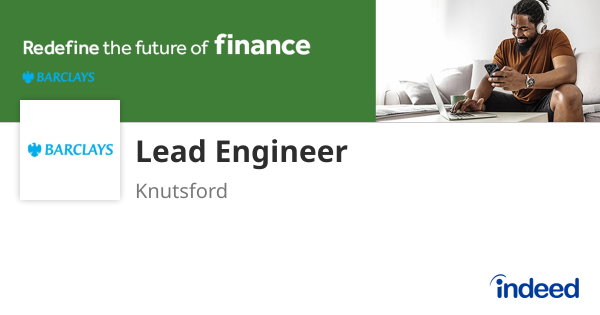 Lead Engineer - Knutsford - Indeed.com