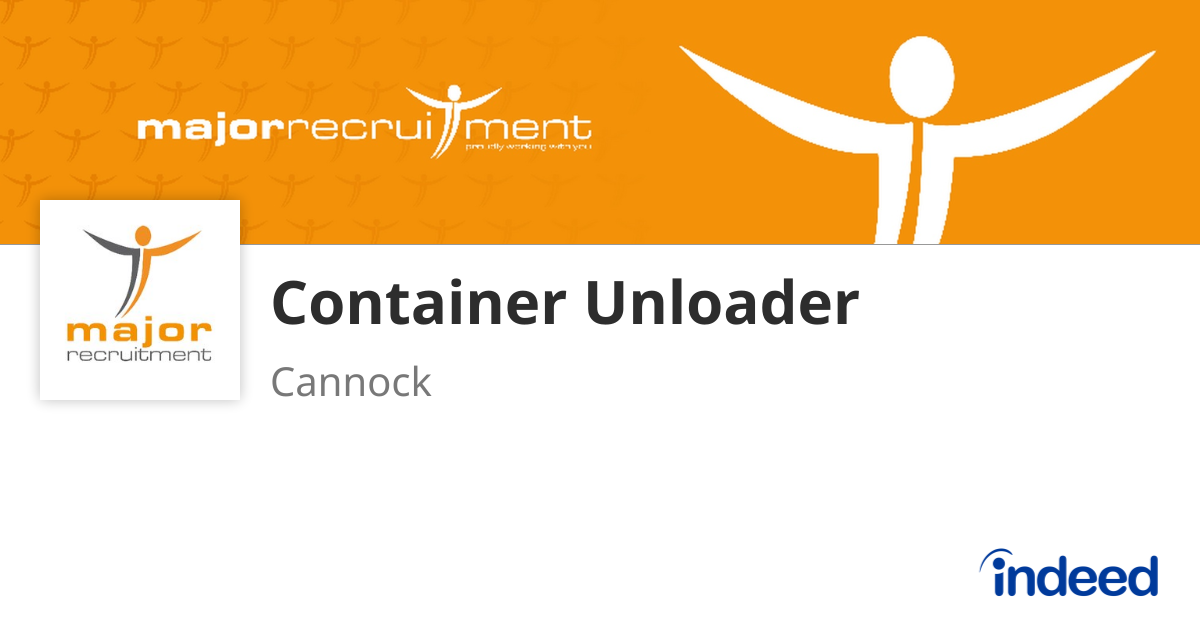 Container Unloader - Cannock WS12 1AA - Indeed.com