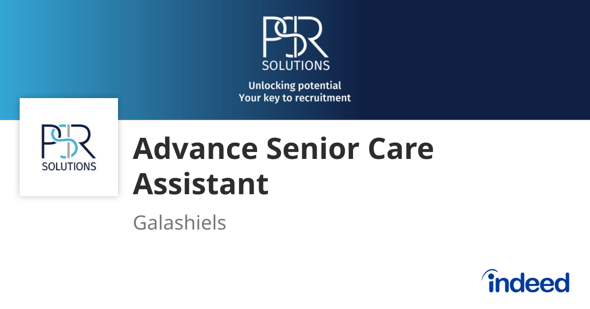 Advance Senior Care Assistant - Galashiels - Indeed.com