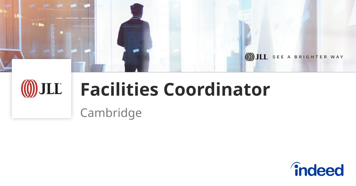 Facilities Coordinator - Cambridge CB1 2GA - Indeed.com