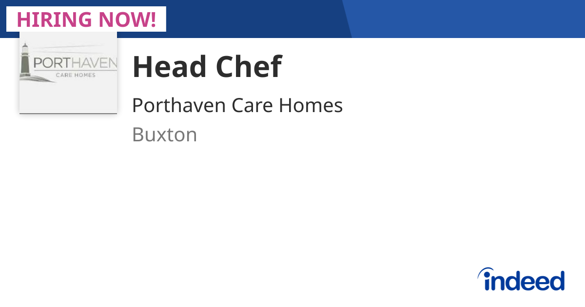Head Chef - Buxton - Indeed.com