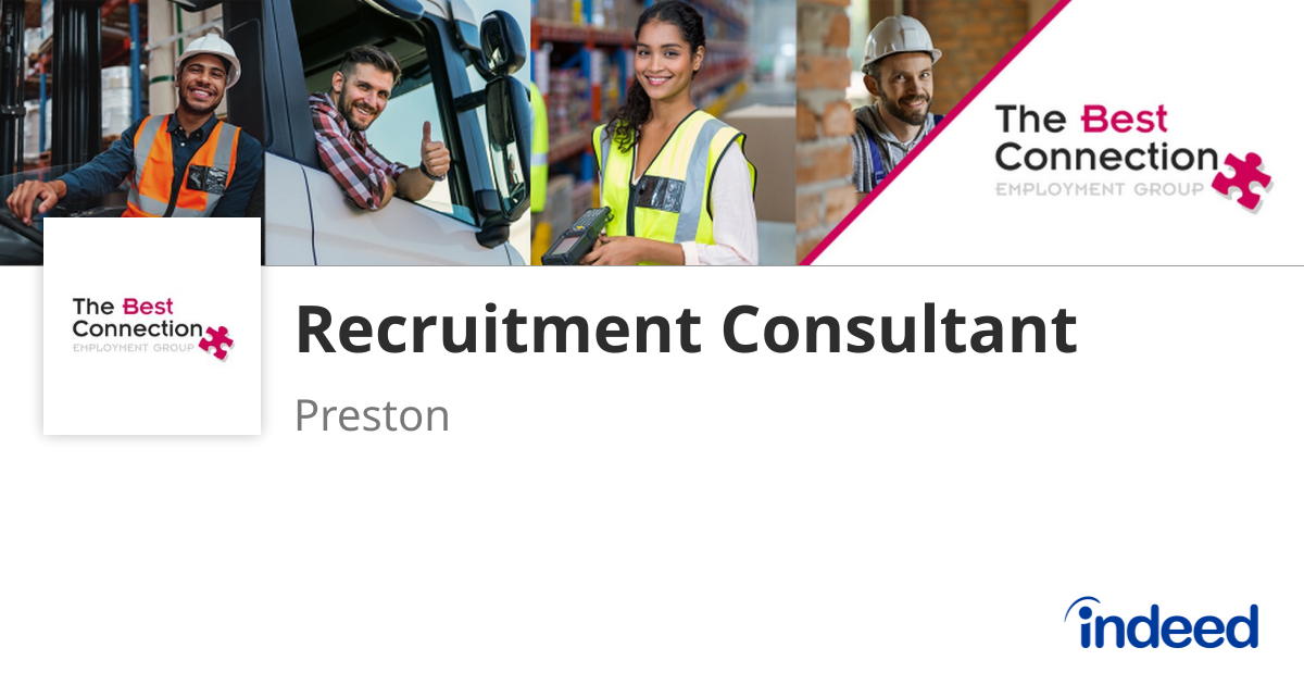 Recruitment Consultant - Preston PR1 2EJ - Indeed.com