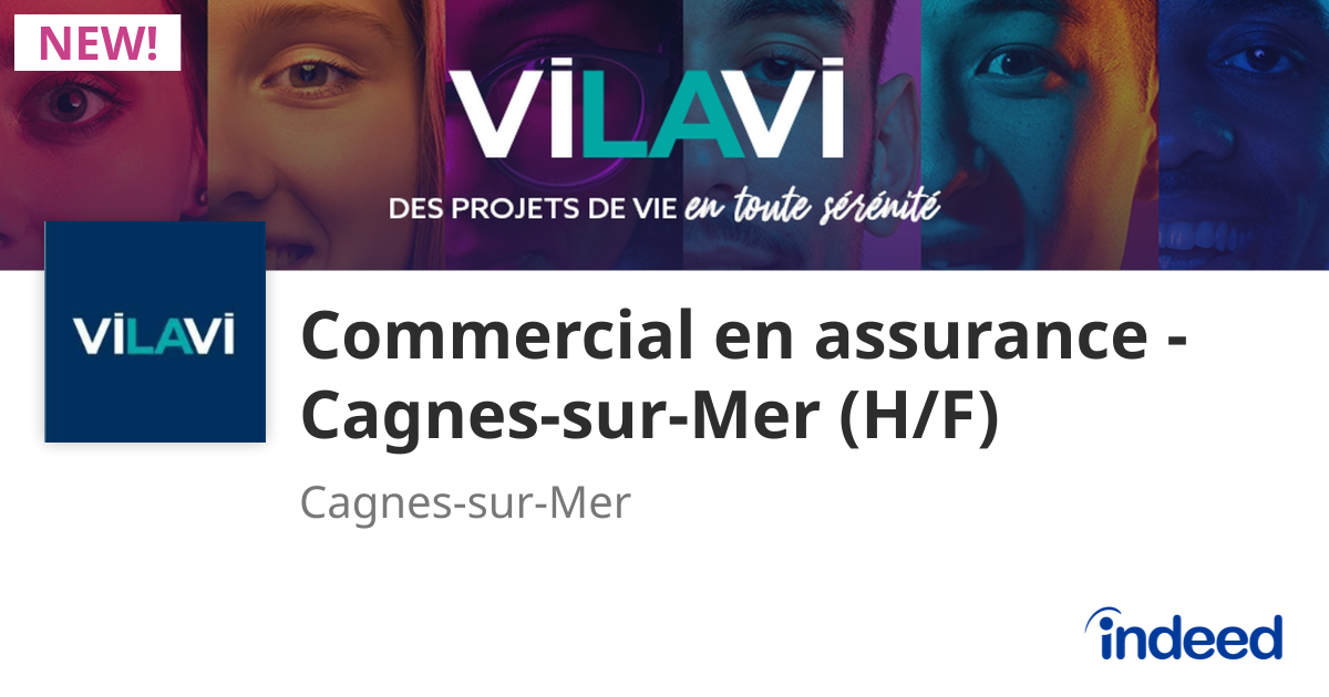 Commercial en assurance - Cagnes-sur-Mer (H/F) - Cagnes-sur-Mer (06 ...