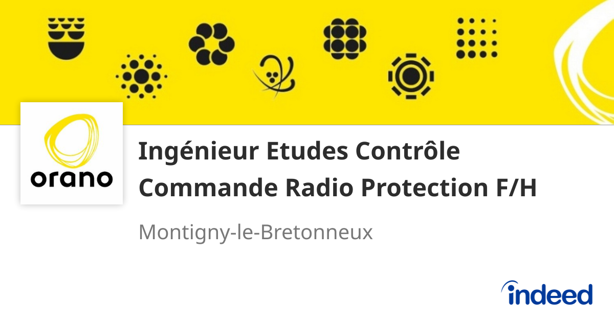 Ingénieur Etudes Contrôle Commande Radio Protection F/H - 78180 ...