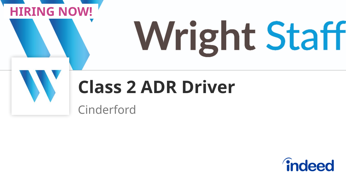Class 2 ADR Driver - Cinderford - Indeed.com