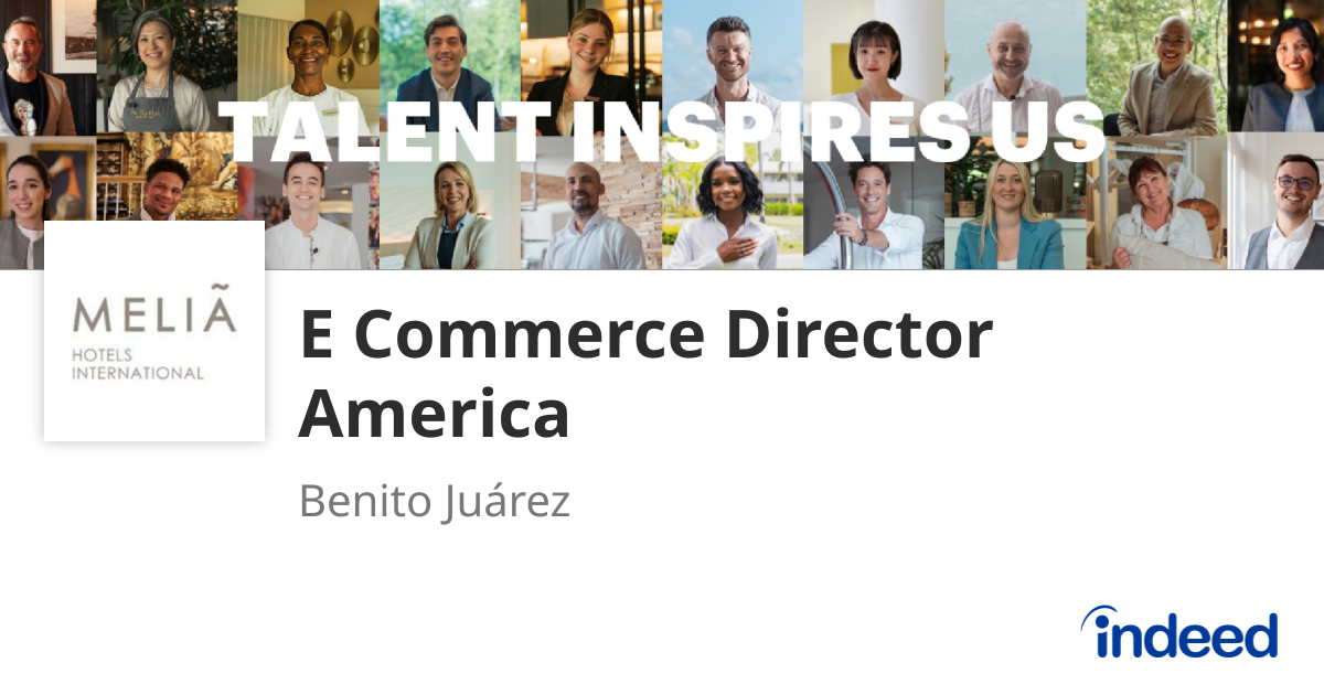 E Commerce Director America - Benito Juárez, QRoo. - Indeed.com