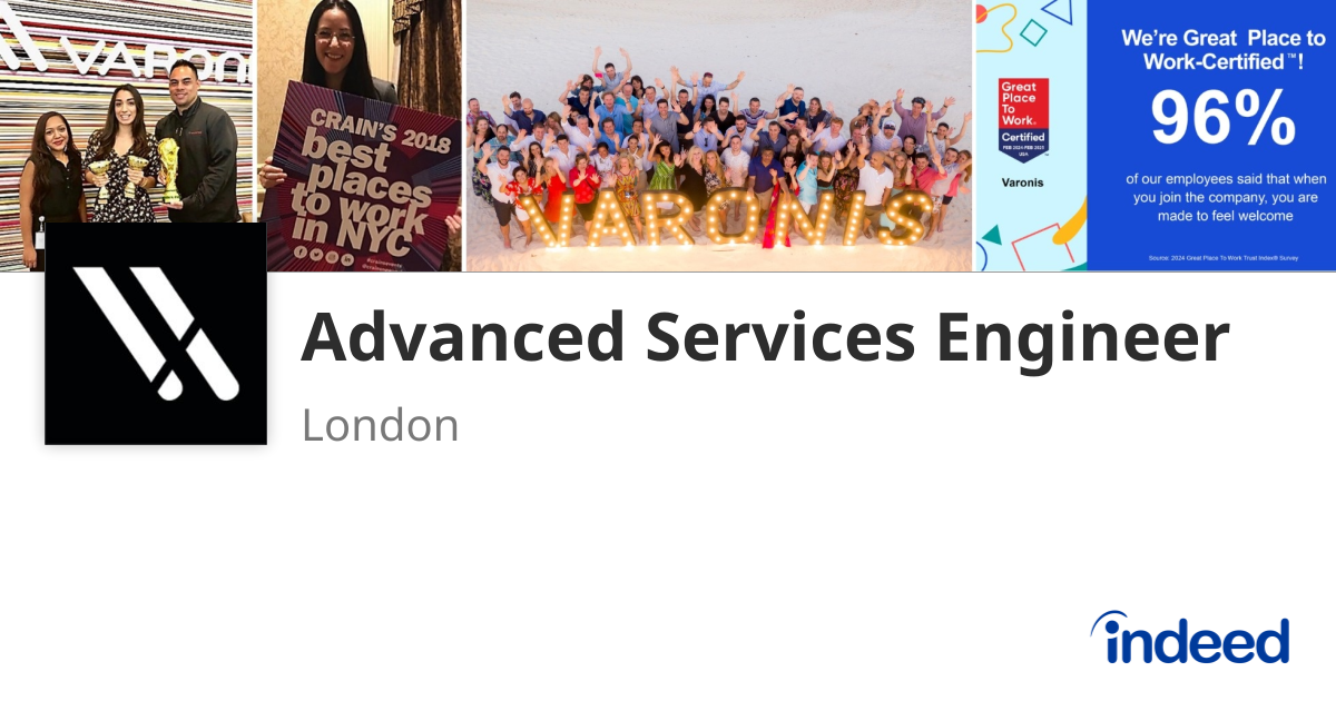 Advanced Services Engineer - London WC2N 4JF - Indeed.com