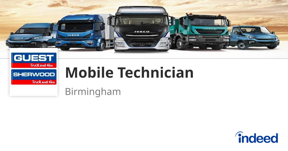 Mobile Technician - Birmingham - Indeed.com