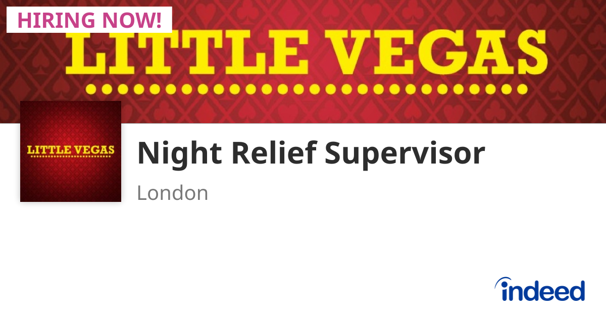 Night Relief Supervisor - London W6 9JG - Indeed.com