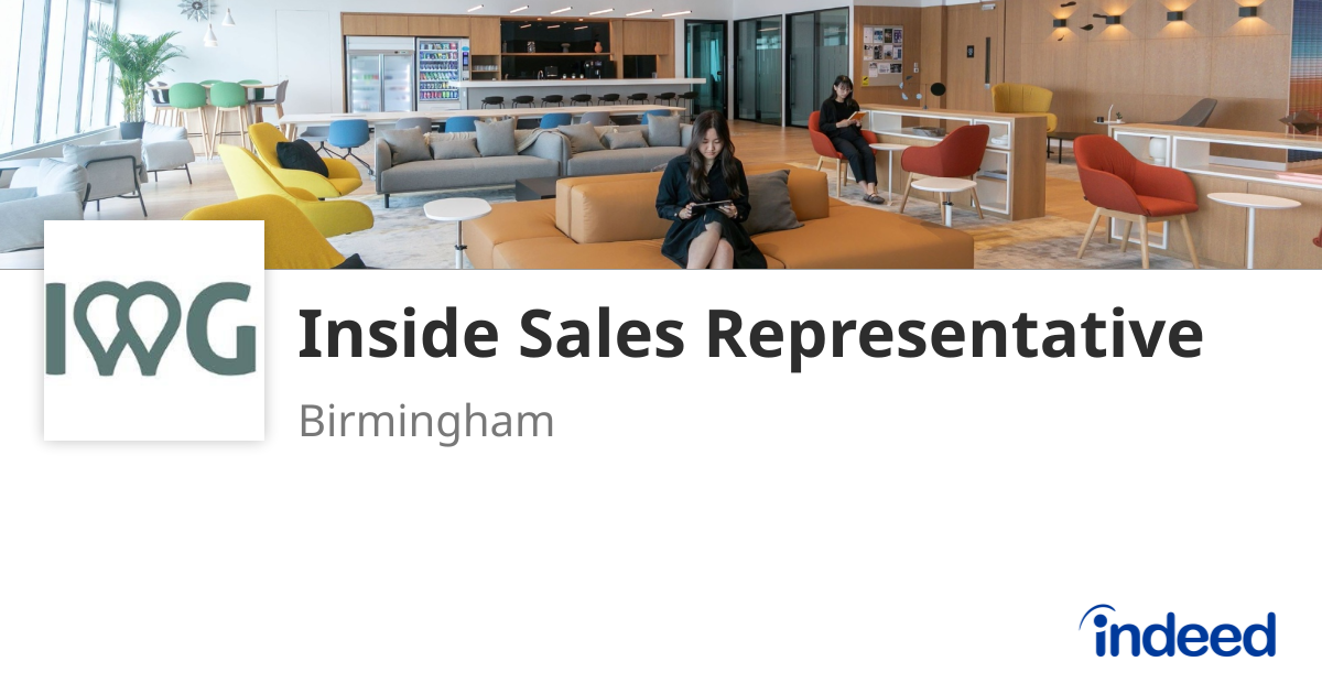 Inside Sales Representative - Birmingham - Indeed.com