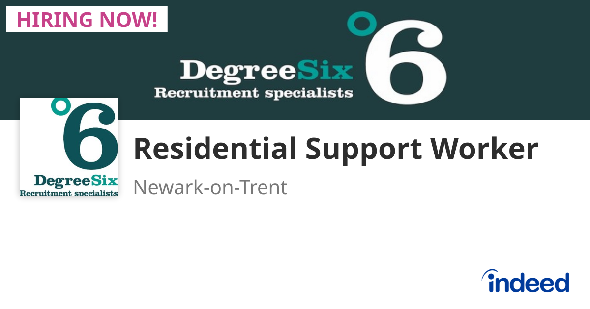 Residential Support Worker - Newark-on-Trent - Indeed.com