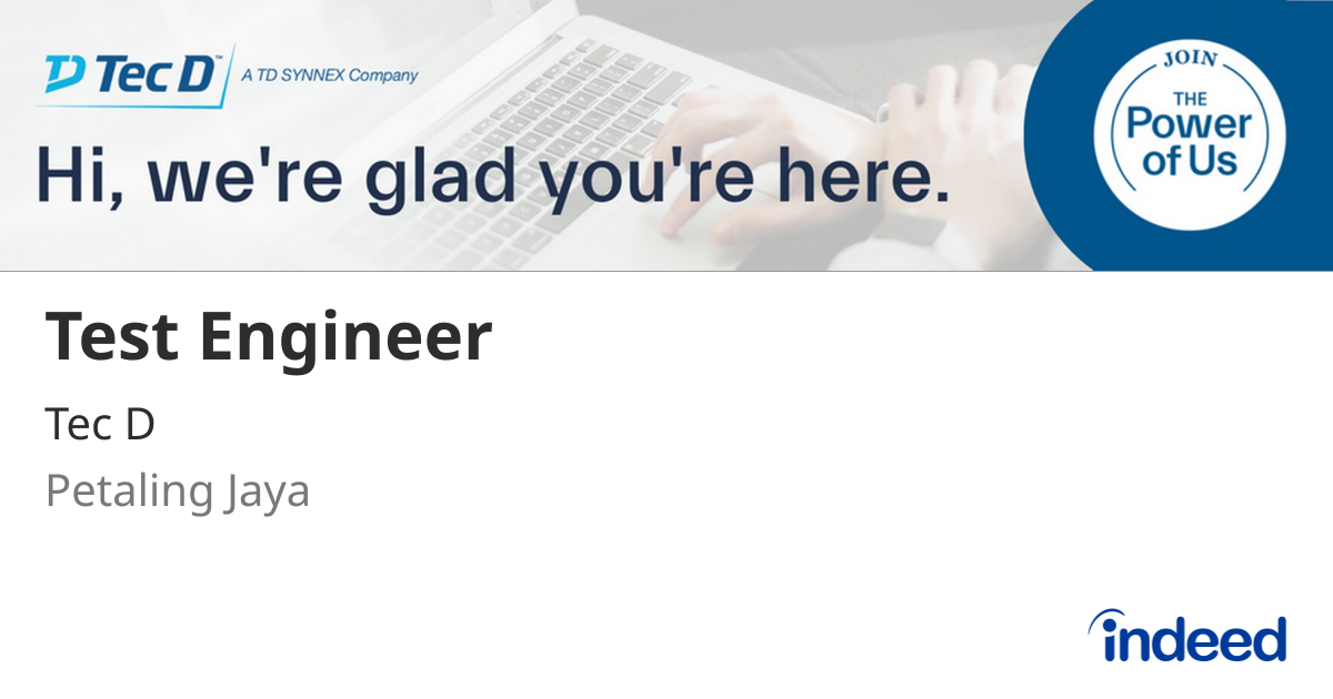 Test Engineer - Petaling Jaya - Indeed.com