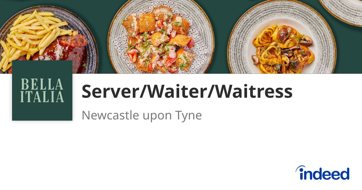 Server/Waiter/Waitress - Newcastle upon Tyne NE11 9XZ - Indeed.com