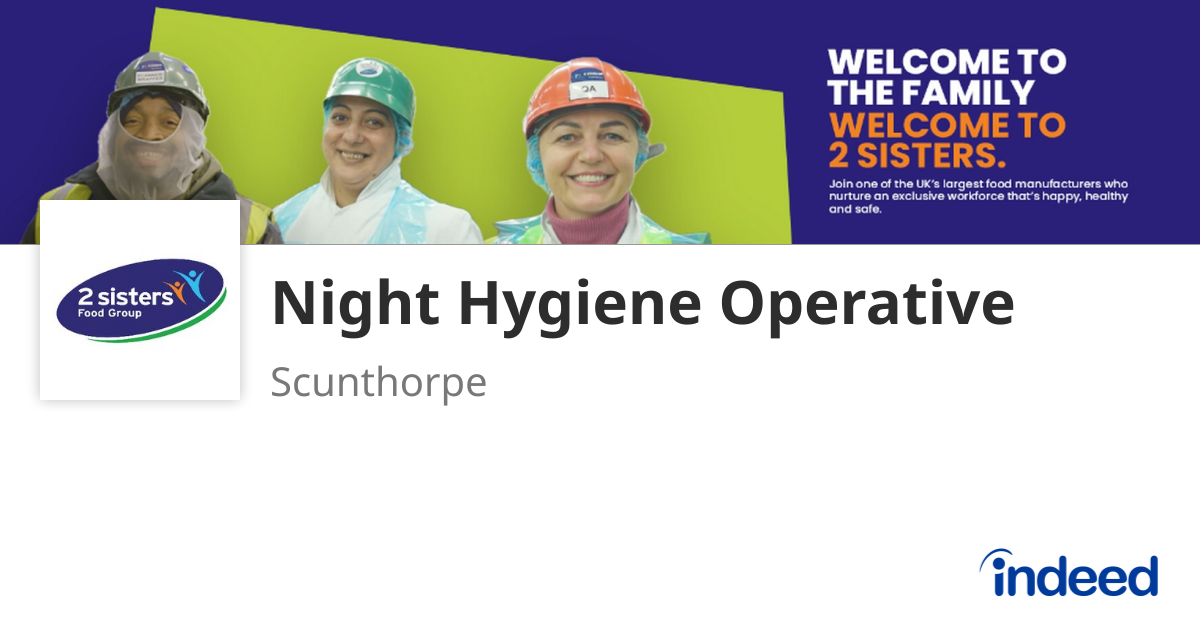 Night Hygiene Operative - Scunthorpe DN15 8QW - Indeed.com