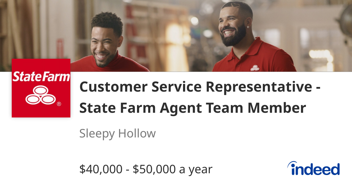 Customer Service Representative - State Farm Agent Team Member - Sleepy ...