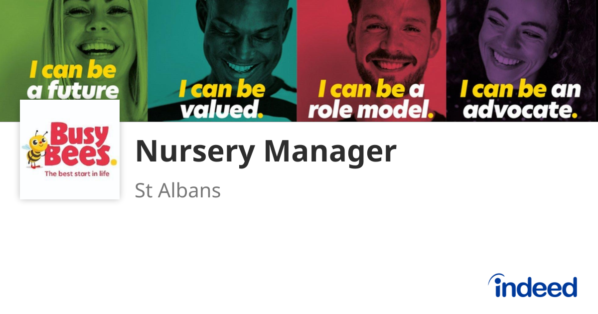 Nursery Manager - St Albans AL3 5PN - Indeed.com