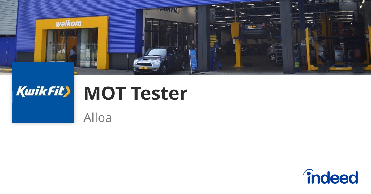 MOT Tester - Alloa - Indeed.com