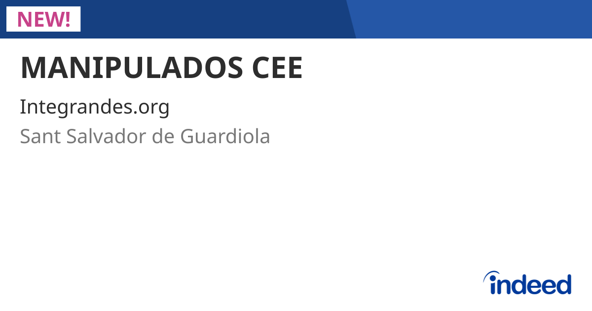 MANIPULADOS CEE - Sant Salvador de Guardiola, Barcelona provincia ...