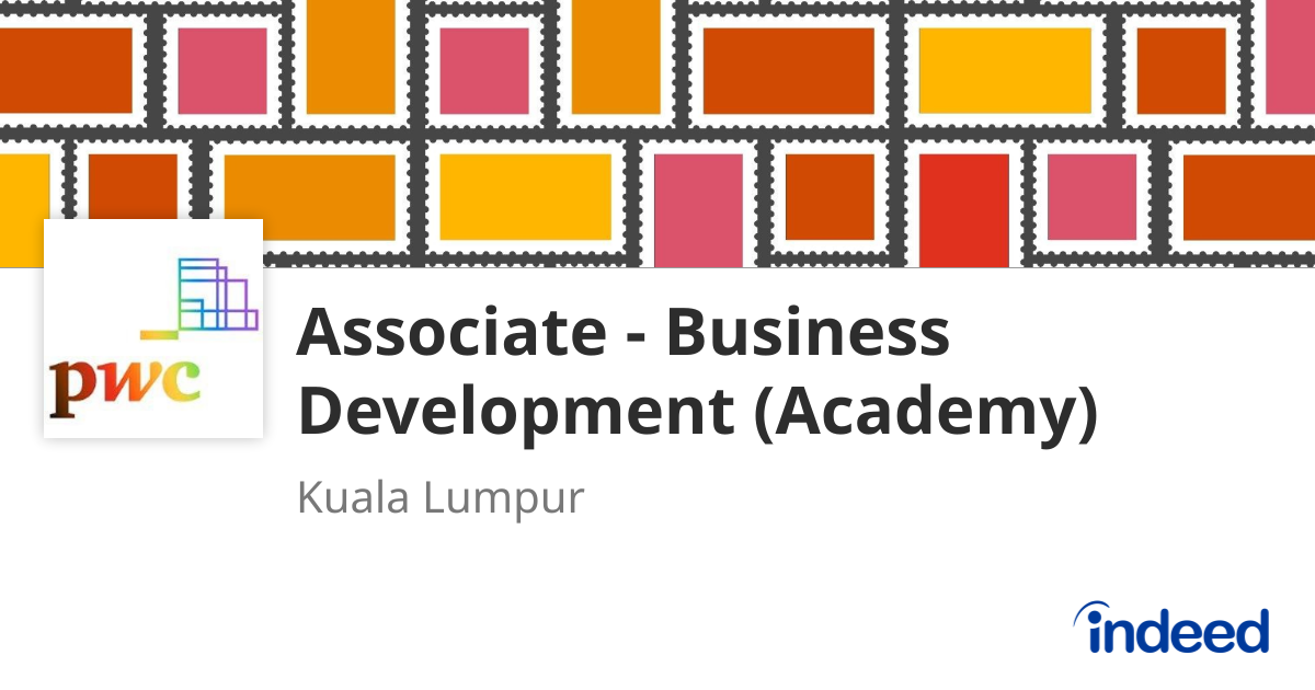 Senior Associate - Business Development (Academy) - Kuala Lumpur ...