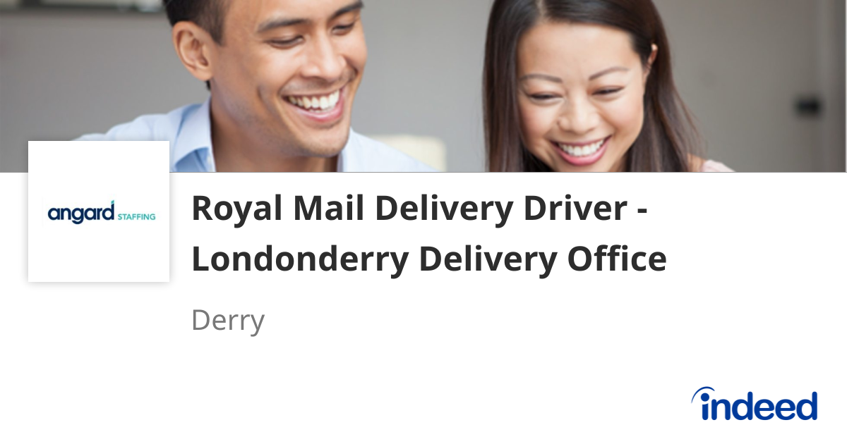 Royal Mail Delivery Driver - Londonderry Delivery Office - Derry ...