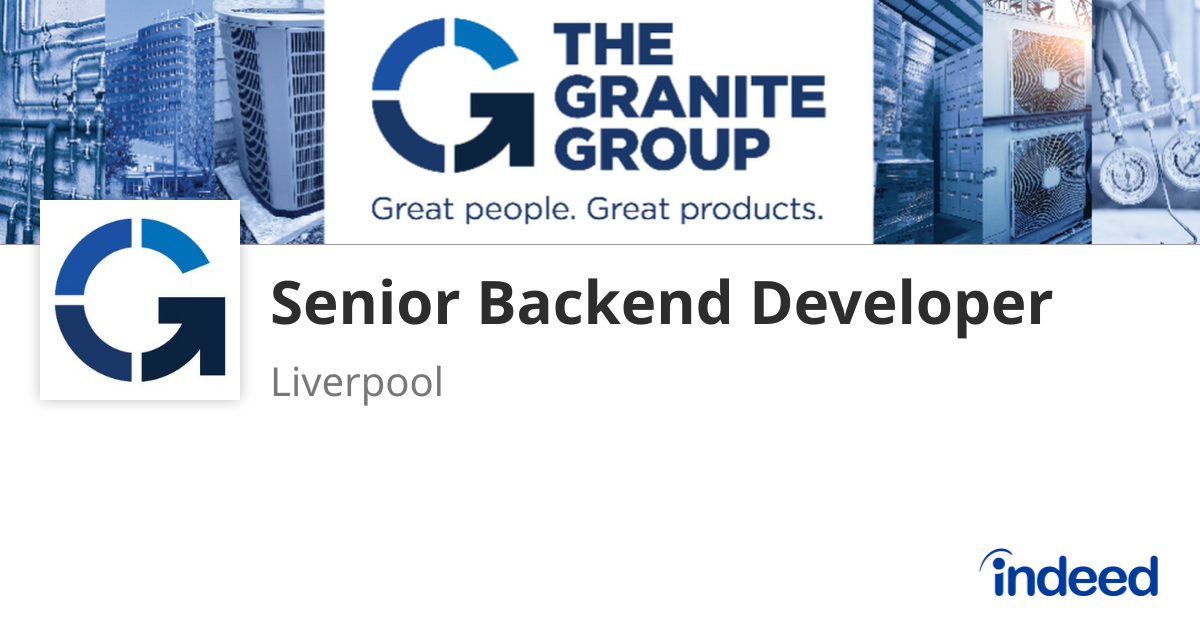 Senior Backend Developer - Liverpool - Indeed.com