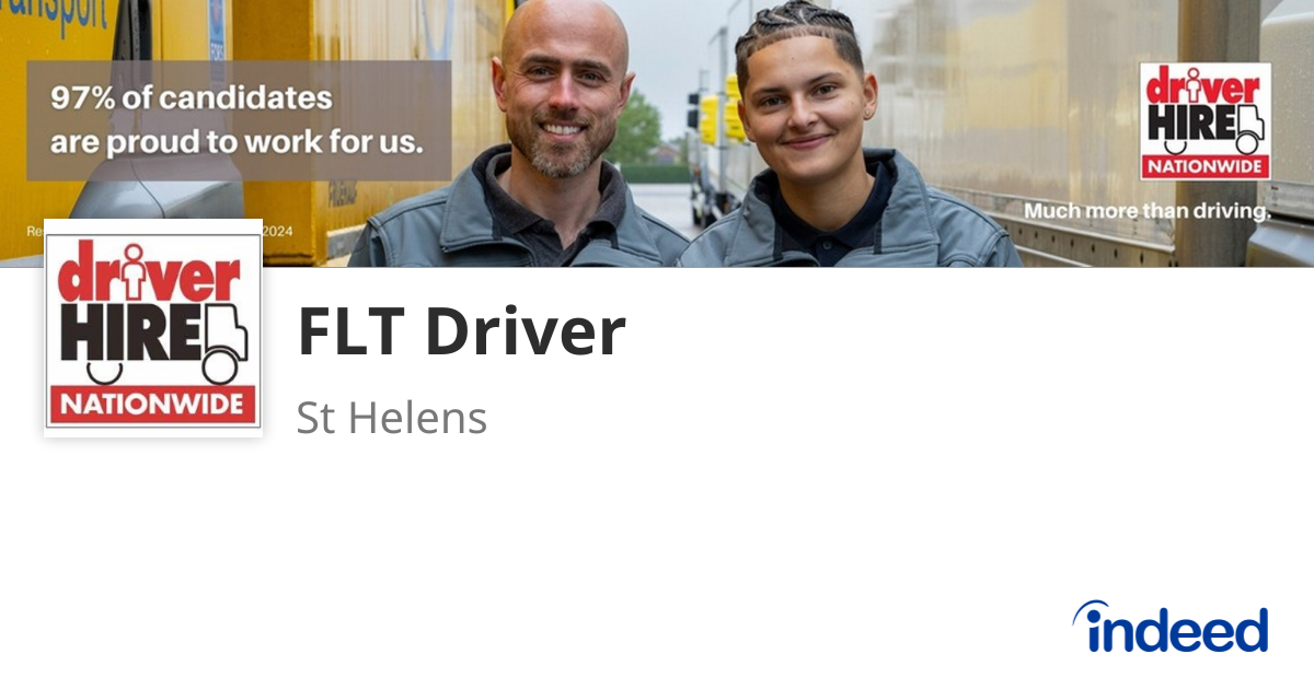 FLT Driver - St Helens - Indeed.com