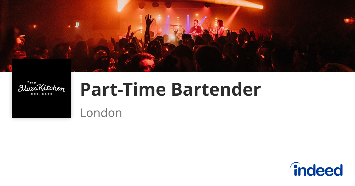 Part-Time Bartender - London - Indeed.com