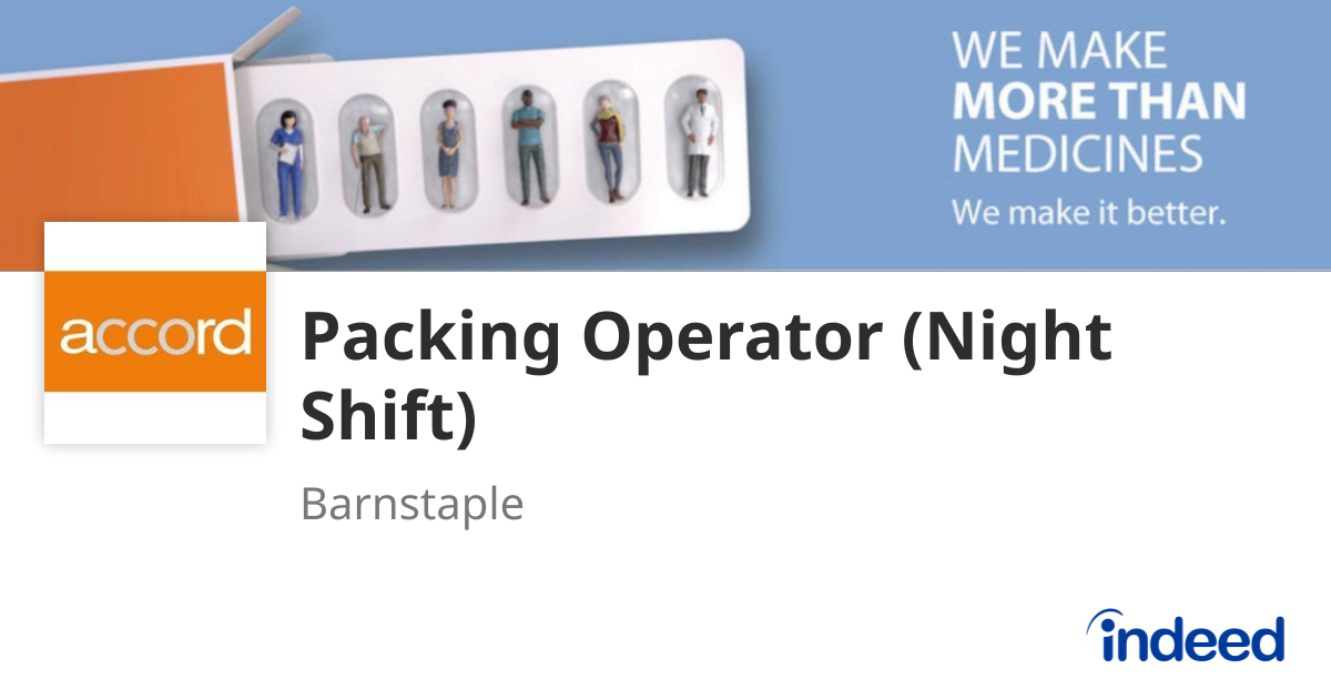 Packing Operator (Night Shift) - Barnstaple EX32 8NS - Indeed.com