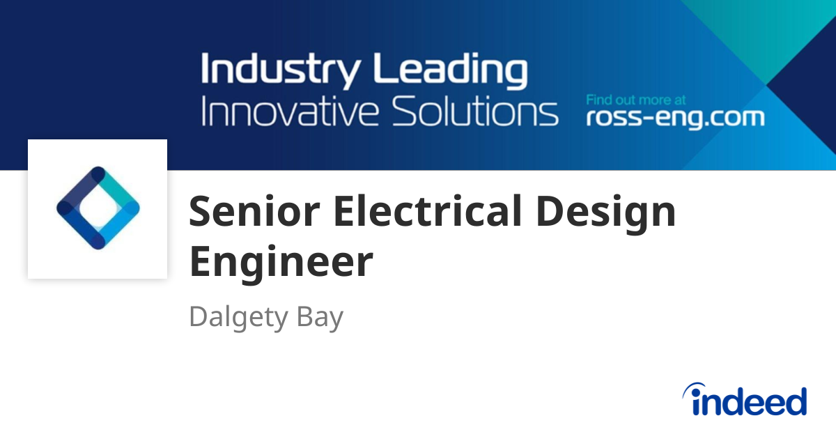 Senior Electrical Design Engineer - Dalgety Bay - Indeed.com