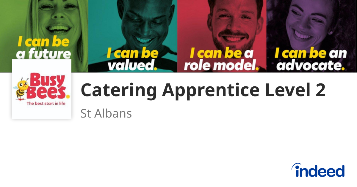 Catering Apprentice Level 2 - St Albans AL3 4AP - Indeed.com